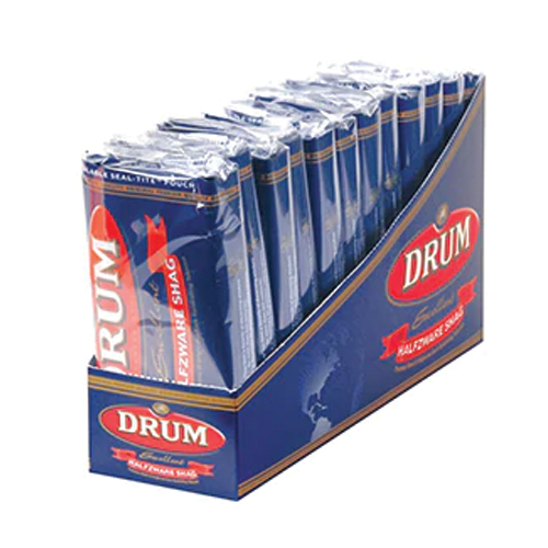DRUM HALF SHAG POUCH 12/1.41 OZ – SaveMax