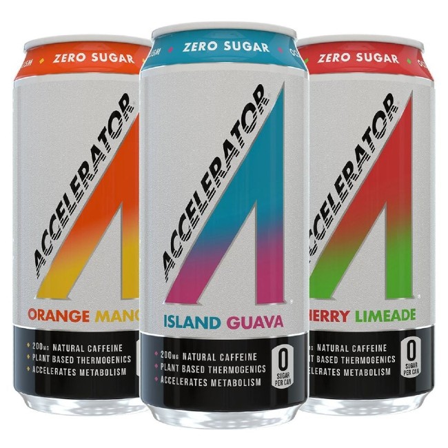 ACCELERATOR ASHOC ORANGE MANGO 12P/16OZ – SaveMax