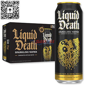 LIQUID DEATH BERRY IT ALIVE WATER 12/16.9OZ – SaveMax